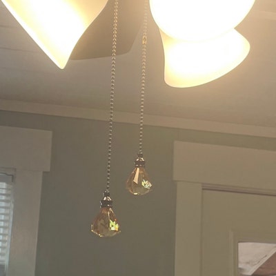 Set of 2 Gorgeous Porcelain Lamp Shade Finials Shade Toppers 2 Tall Fit ...