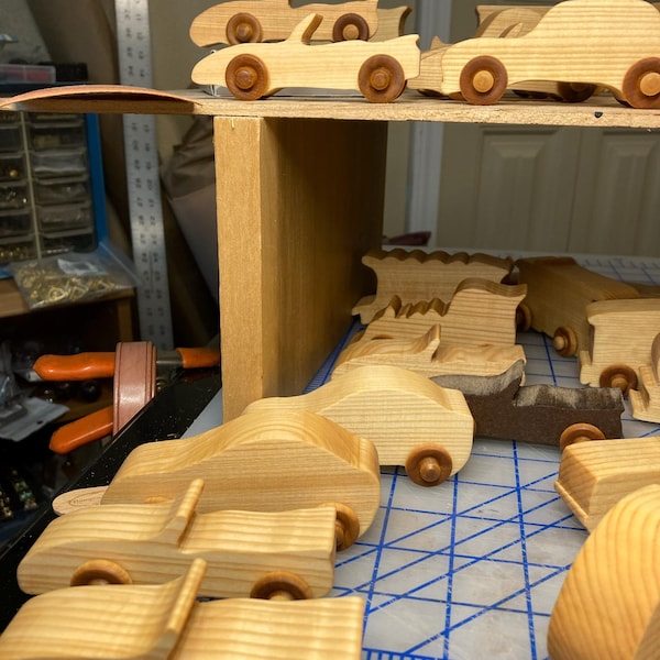Wooden Toy Wheels and Axle Pegs for Craft Projects - Made in the USA - Etsy