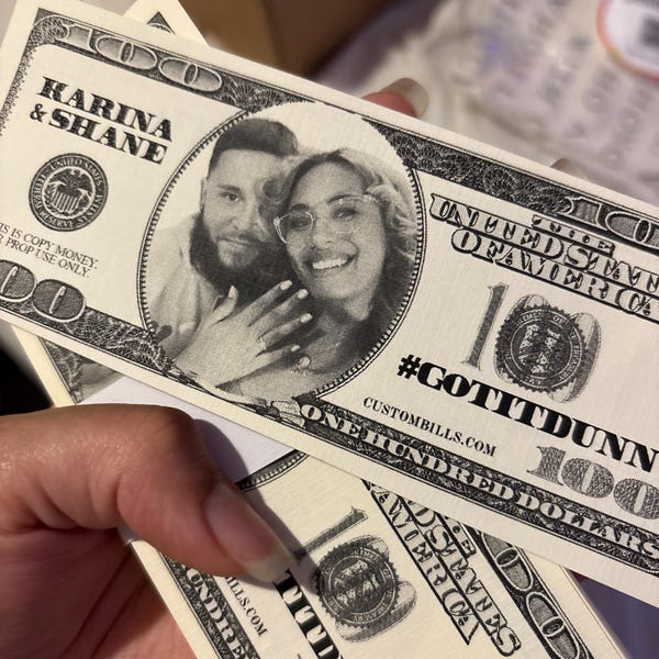 Prop Custom Fake Money Cash Bills Play Bachelorette Party Birthday ...