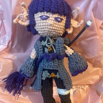 Crochet Ahsoka Tano Plush Custom Clone Wars Crochet Doll Jedi Padawan ...