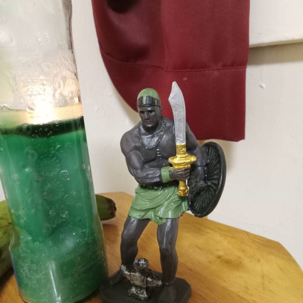 Ogun Statue Blessed With Waters of Ogun~ Estatua De Ogun Bendesida ...