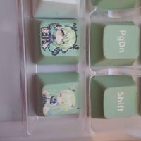 Animals Kindergarten English PBT 141 Keys EOA Profile Keycaps Set, Cute ...