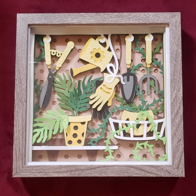 3D SVG Vampire Shadow Box, Layered Ghost Halloween, Panels Haunted ...