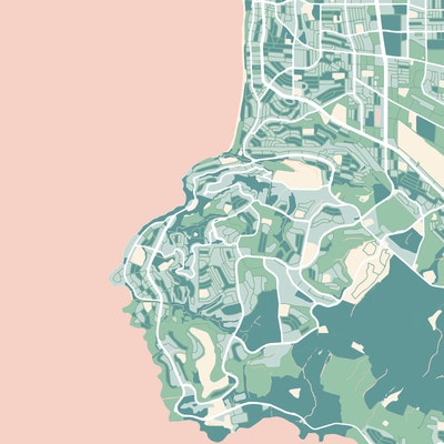 Custom City Map Print, City Map Digital Print, Custom Map Gift ...