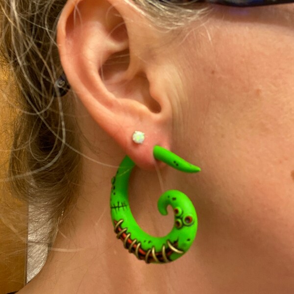 Zombie Gauges - Fake, 4g, 2g, 0g, 00g, 7/16", 1/2", 9/16", 5/8", 11/16 ...