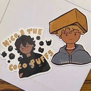 Nico and the Coco Puffs Sticker From Percy Jackson, the Sun and the ...