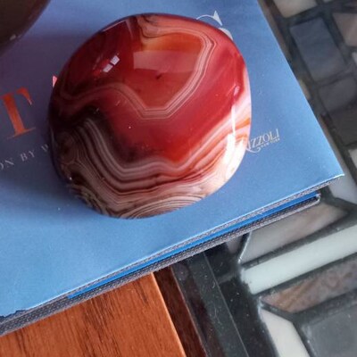 Red Fox Agate Tower Red Crater Agate Volcanic Red Blood Crater Volcanic ...