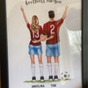 Personalised Couple Print, Personalised Football Couple Poster ...