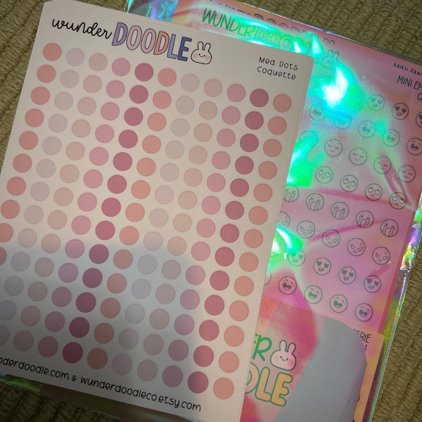 Walking Planner Stickers | IC-117 | Icon Stickers - Etsy