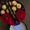 Luxury Lindor & Rose Box Gift Hatbox Home Decor Flower - Etsy Canada