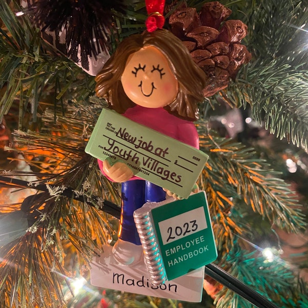 Personalized Kid Love Tumbling Cartwheel Girl Personalized Ornament ...
