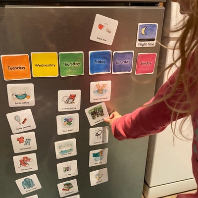 Editable Daily Rhythm Cards and Visual Schedule (Download Now) - Etsy