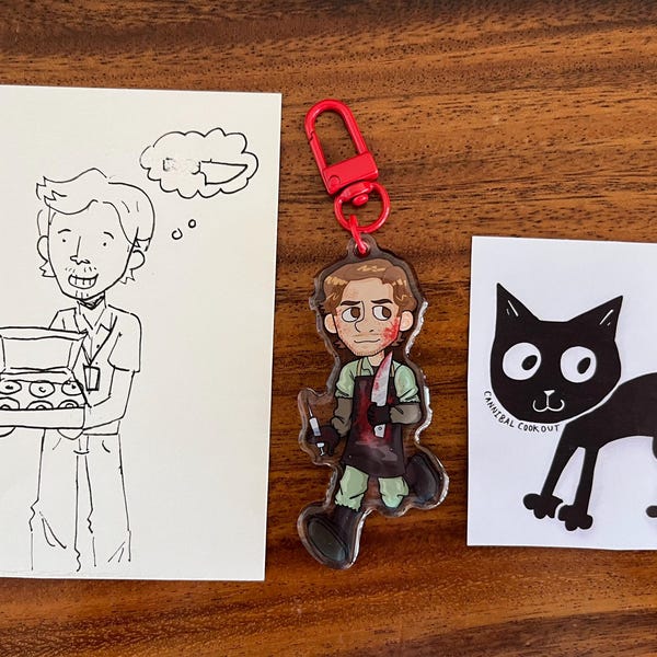 Criminal Minds Keychains (aaron Hotchner Spencer Reid Emily Prentiss ...