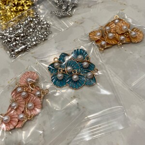 50 Heart Charms,love Pendant,made With Love, Antique Silver Tone,double ...