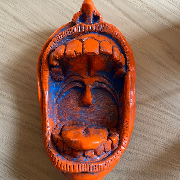 Hand Crafted Gaping Gob Ashtray or Change/keyholder - Etsy