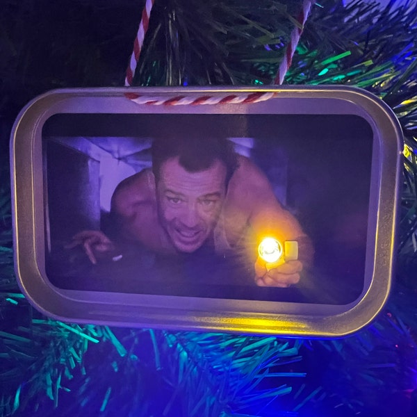 Die Hard Light up Ornament With Hole for Light John Mcclane - Etsy