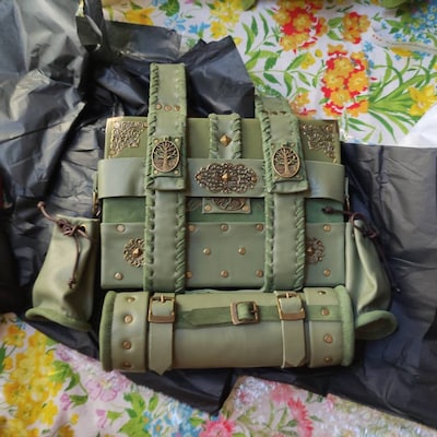 LARP Accessory, Alchemy Beltbag, Warlock Fantasy Wizard Accessories ...