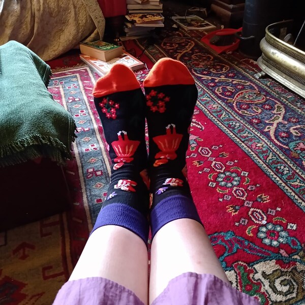 Beatles Socks. John, Paul, George and Ringo. Two Pairs. Sgt Pepper and ...