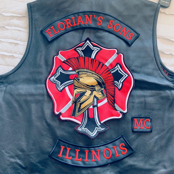 Custom Patch for Bikers, Any Size, Motoclub Jacket, Large Patch, Back ...