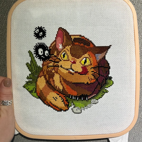 Anime Girl Pattern Miyazaki Movie Manga Anime Cross Stitch Ghibli ...