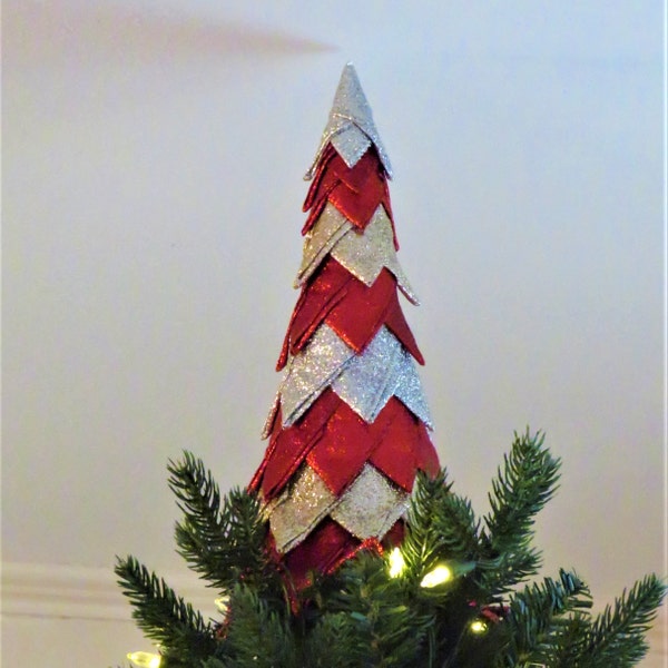 Handmade Candy Corn Cone Trees: Halloween Farmhouse Decor, Set of 3 - Etsy