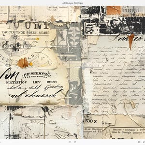 Industrial Numbers, 2 Sets of Numbers 0-10, Clipart, Vintage Rusty ...