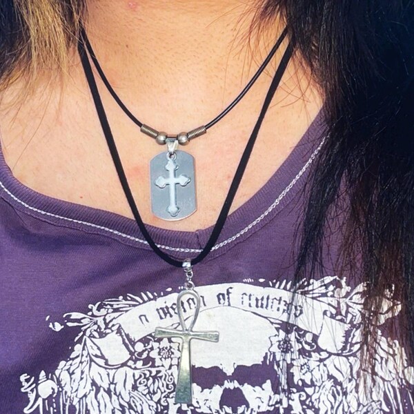 Vampire Bite Choker Necklace - Silver Choker - Gothic Slay Choker ...