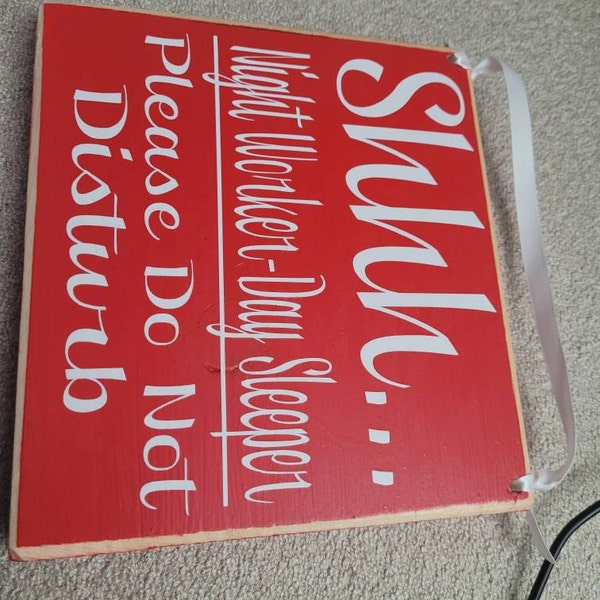 8x6 Quiet Please Prayer in Session Custom Wood Sign Religious Progress ...