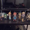 Final Fantasy IV: Perler Bead Sprites - Cecil, Kain, Rosa, Rydia, Edge ...