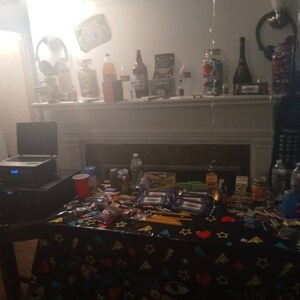 5x8 Inch Swallowtail Red Printable Banner Letters | Etsy