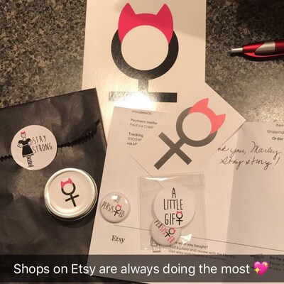 She Persisted Button, Mini She Persisted Pin, Women's March Button - Etsy