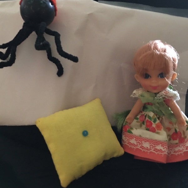 Vintage 1966 Mattel Barbie "house-mate" Vinyl Doll Carrying Case ...