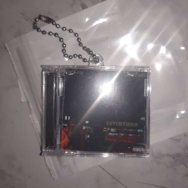 Custom Mini Album CD Keychain With NFC, Personalized Retro Music Gift ...