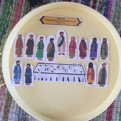 Jesus Christ and 6 of the 12 Disciples Digital Clip Art for ...