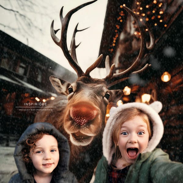 Werewolf Chase Digital Backdrop - Halloween Digital Backdrop - Scary ...