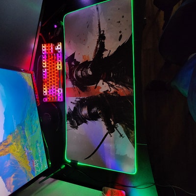 Tech LED Gaming Mouse Pad, Gaming Desk Mat RGB LED, Xxl Mousepad ...