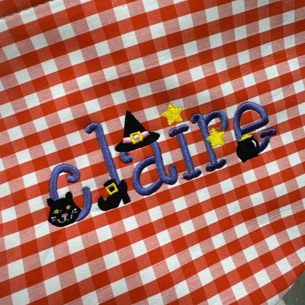 Lil Baker Applique Alphabet Monogram Font Machine Embroidery Design for ...