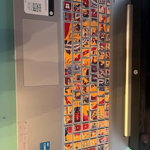 Keyboard Printable Stickers, Window Laptop Decal Clipart, Pack of 4 ...