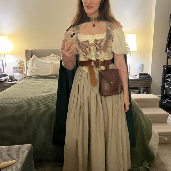 Renaissance Chemise Dress PDF Sewing Pattern | Peasant Blouse Short ...