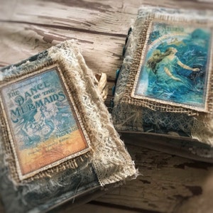 MOWENA MERMAID Themed Full Size Journal Kit INSTANT Download Artymaze ...