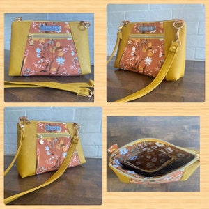 Sunshine Crossbody Pouch Bagstock Sewing Pattern, PDF Sewing Pattern - Etsy