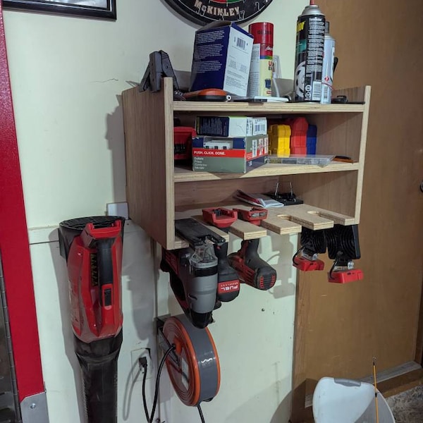 Milwaukee M18 Fuel Leaf Blower Wall Mount, Holder, Garage Storage ...
