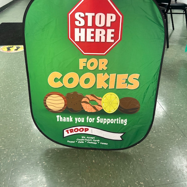 Girl Scout Cookie Sign - Etsy