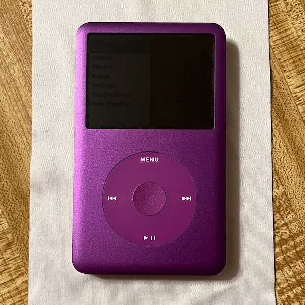 Custom 512GB-2TB Alĺ Blue Ipod Classic 7th Gen - 3000mah Battery ...