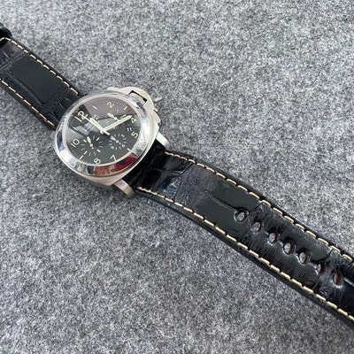 MA Watch Strap 26 24 22 Mm Genuine Calf Leather Vintage Band - Etsy