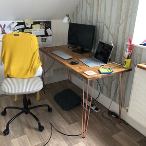 Westerton Rustic Hand Built Monitor Shelf Stand Reclaimed | Etsy