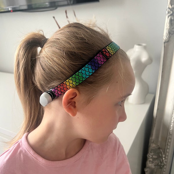 Baha Ponto Adhear Cochlear Oticon Med-el Softband Headband DIY 15mm ...