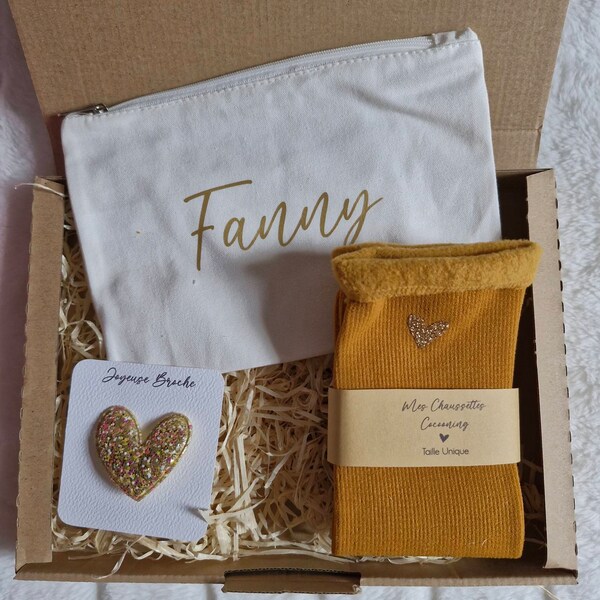 Broche coeur message personnalisé. Cadeaux d'invités pour mariage ...