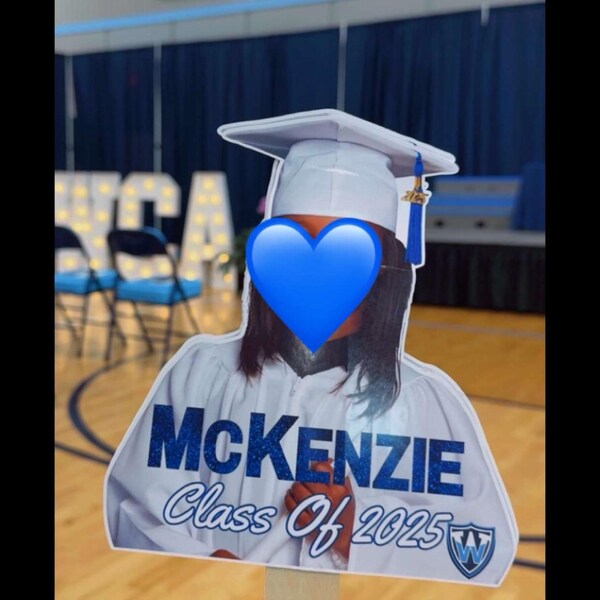 Custom Graduation Photo Fan| Personalized Graduation Fan| Grad Paddle ...