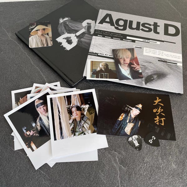 AGUST D+D2 Suga BTS Mixtape Pack - Etsy